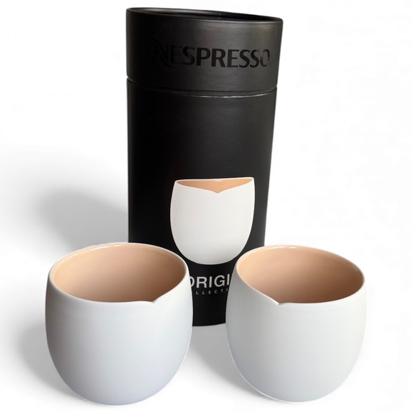 Nespresso | Kitchen | Nespresso Origin Collection Coffee Mugs Set Of 2 ...